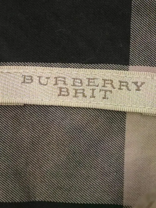 Burberry Checked Long-sleeve Shirt
