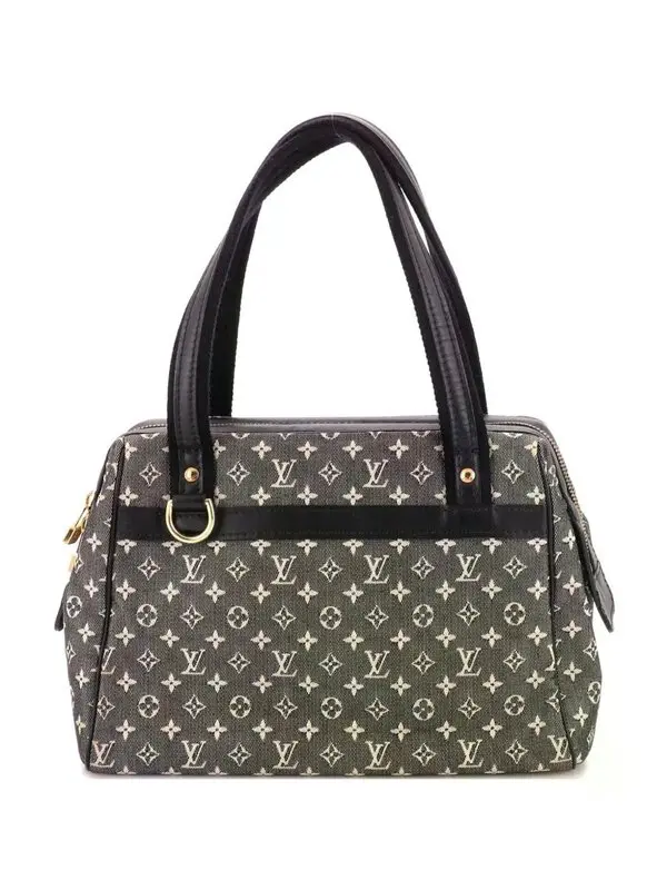 LOUIS VUITTON Josephine Handbag Mini Lin Pm Shoulder Bag - Grey