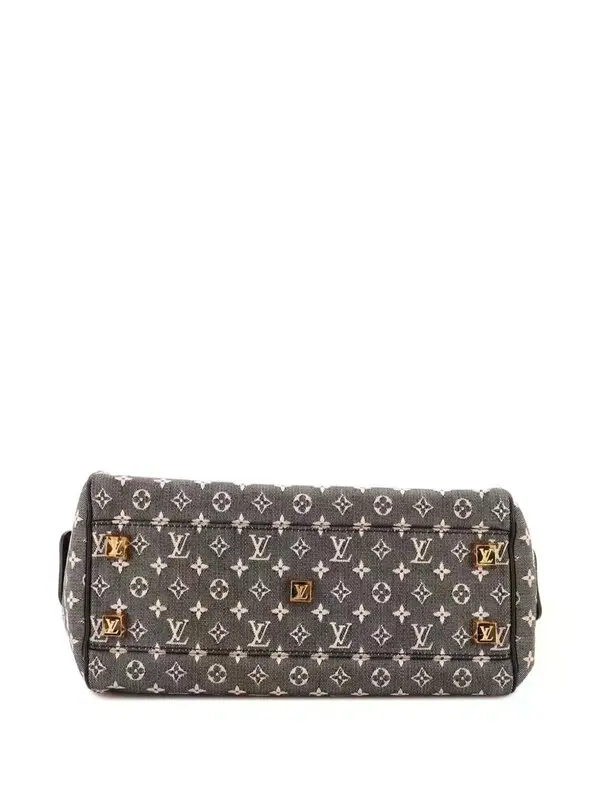 LOUIS VUITTON Josephine Handbag Mini Lin Pm Shoulder Bag - Grey