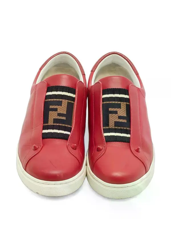 Fendi Rockoclick Ff Slip-on Sneakers