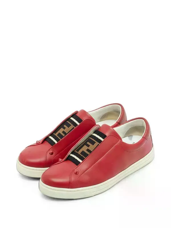 Fendi Rockoclick Ff Slip-on Sneakers