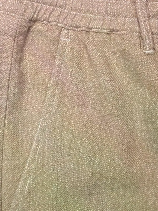 ANERKJENDT Drawstring Patch-pocket Shorts