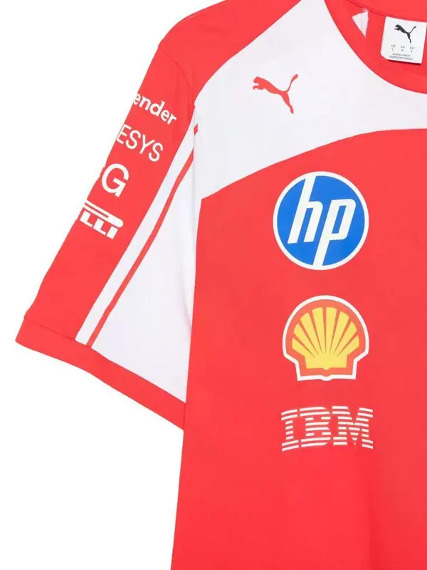 PUMA Scuderia Ferrari Hp Logo-print T-shirt