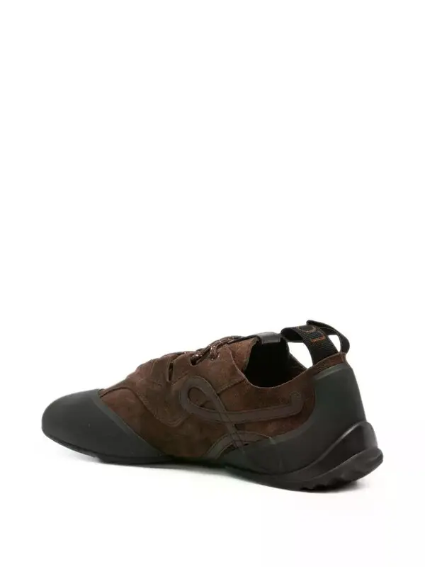Loewe Grip Suede Sneakers