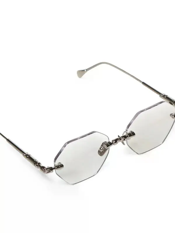 KUBORAUM H60 Rimless Geometric-frame Sunglasses