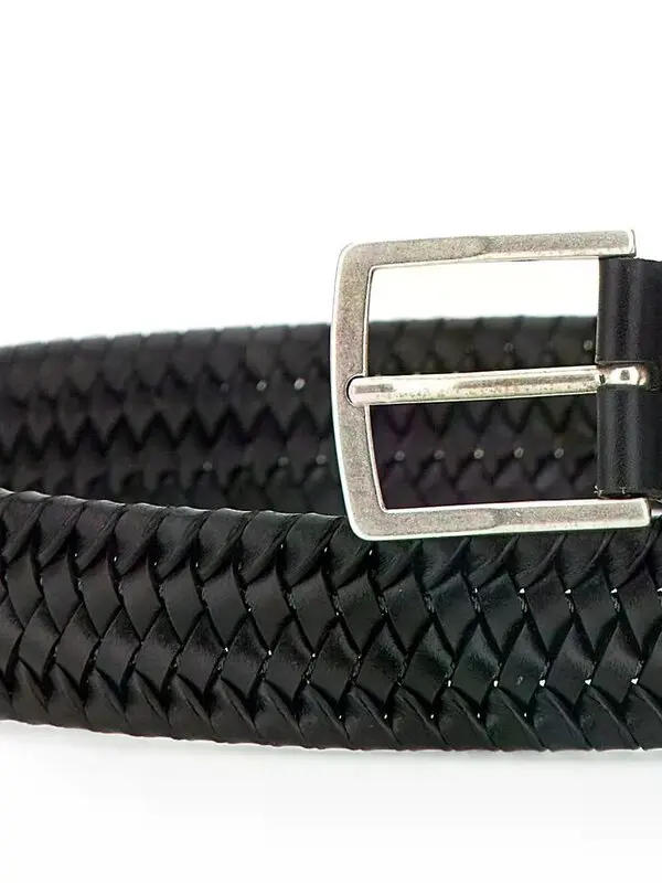 ATHISON Woven Leather Belt