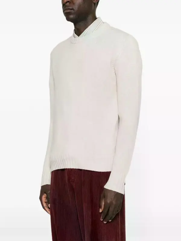 THE AMHANTE Ribbed-trim Sweater