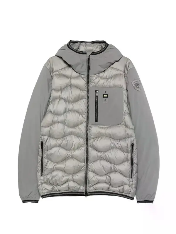BLAUER. Quilted Hooded Jacket