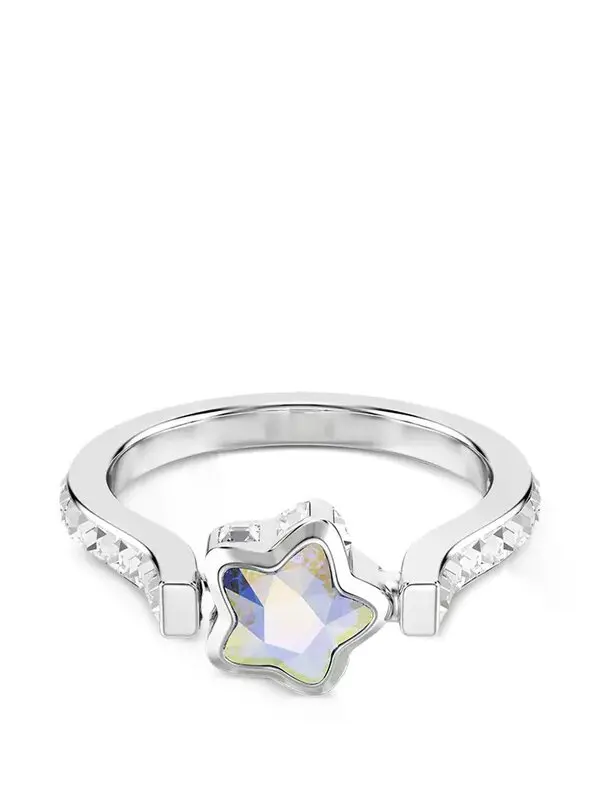 SWAROVSKI Chroma Star-motif Ring - Silver