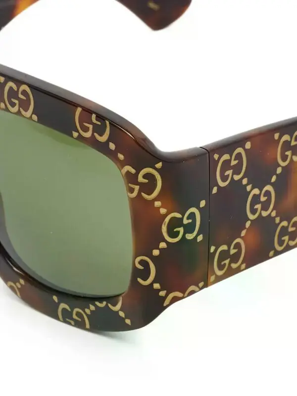 Gucci Monogram Shield Sunglasses