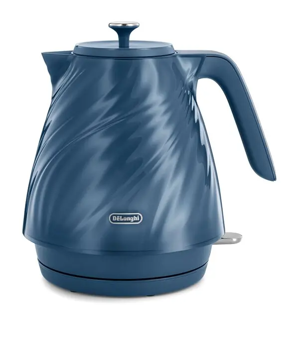DE'LONGHI Ballerina Seta Kettle - Blue