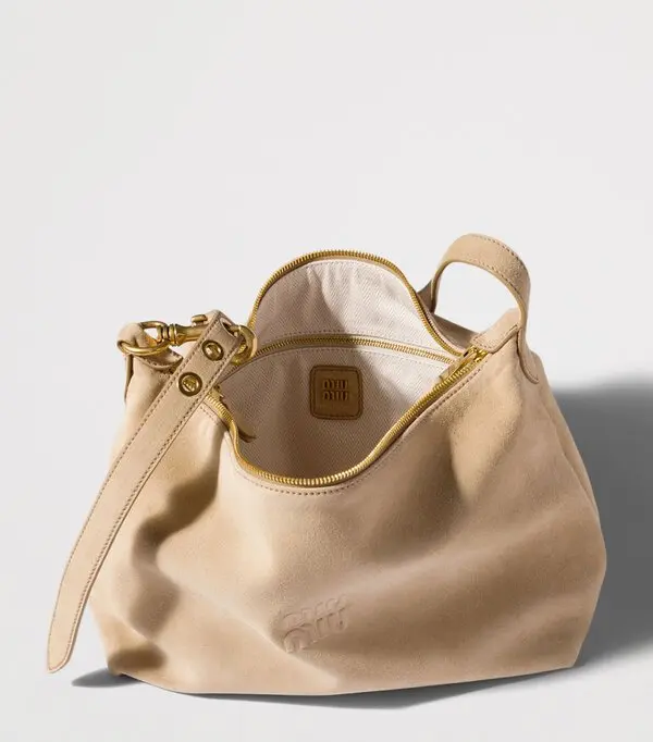 Miu Miu Spirit Shoulder Bag - Neutral