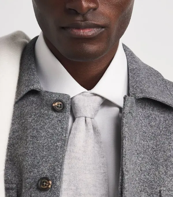 Eleventy Cotton-wool Overshirt