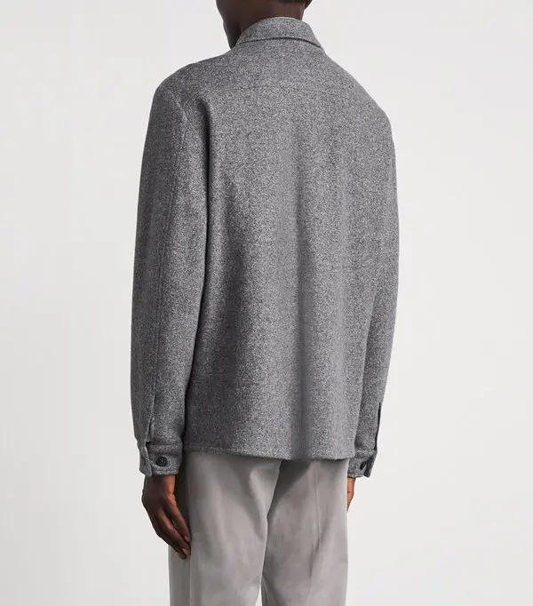 Eleventy Cotton-wool Overshirt
