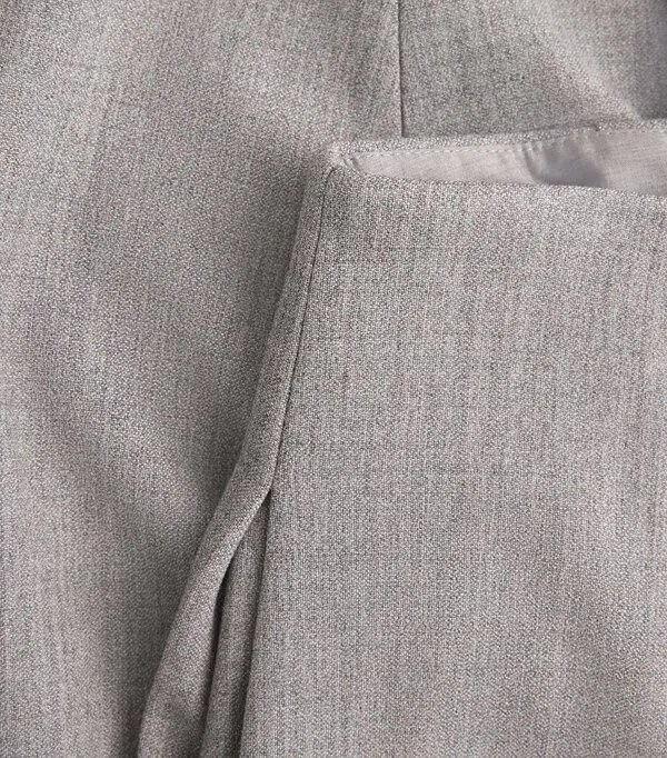 Source Unknown Pintuck Bimba Wide-leg Trousers
