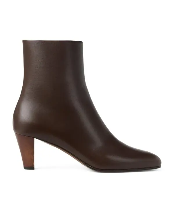 Ralph Lauren Calfskin Bernice Ankle Boots 55