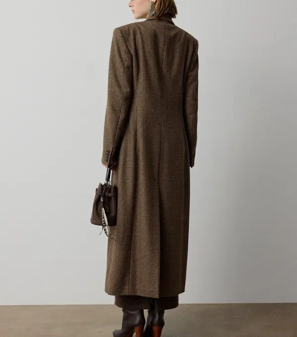 Ralph Lauren Tweed Overcoat