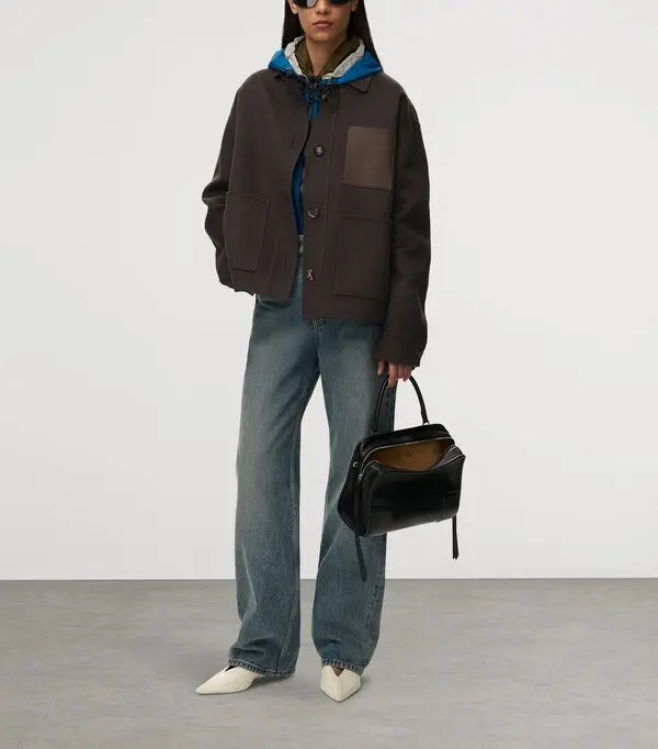 Loewe Wool-cashmere Workwear Jacket
