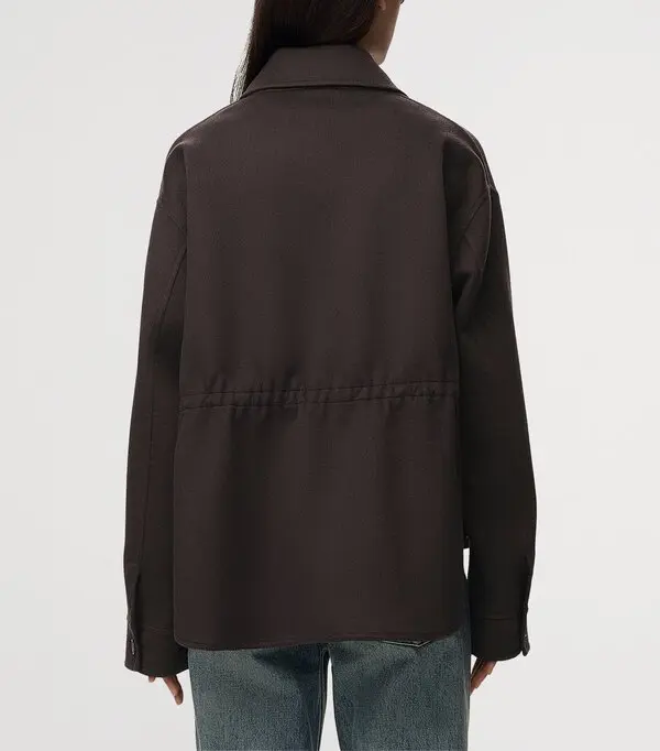 Loewe Wool-cashmere Workwear Jacket