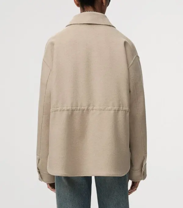 Loewe Wool-cashmere Workwear Jacket