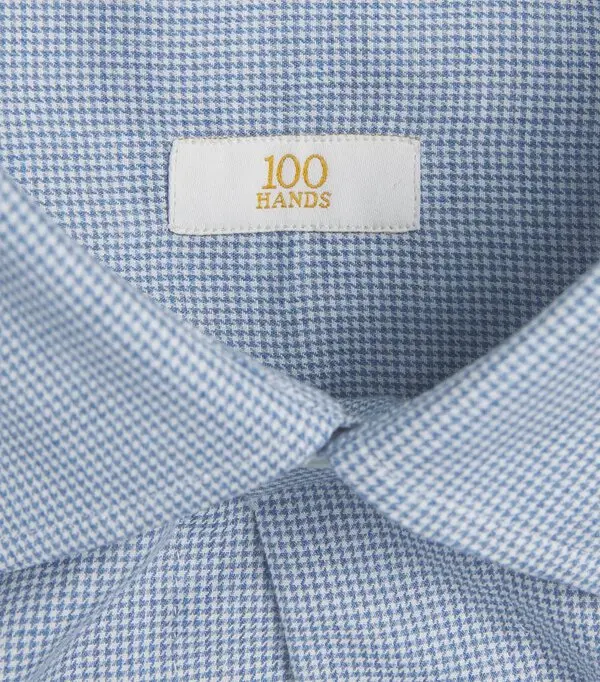 100HANDS Cotton Houndstooth Shirt