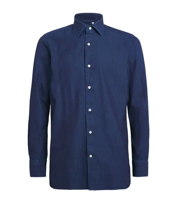 100HANDS Denim Washed Shirt