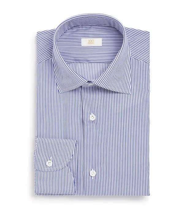 100HANDS Cotton Bengal Stripe Shirt