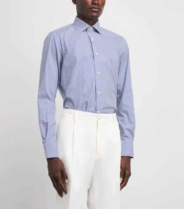 100HANDS Cotton Bengal Stripe Shirt