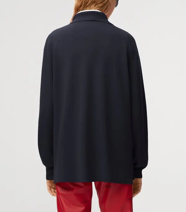 Loewe Cashmere-silk Polo Sweater