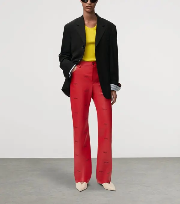 Loewe Wool-blend Layered-cuff Blazer