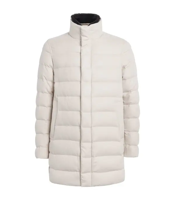 Herno Silk-cashmere Down Jacket
