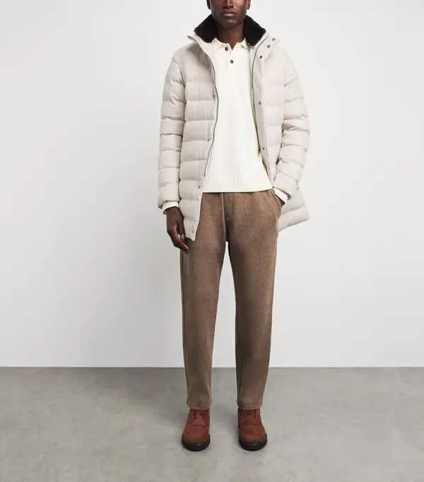 Herno Silk-cashmere Down Jacket
