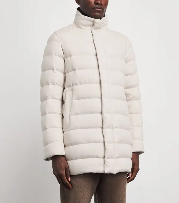 Herno Silk-cashmere Down Jacket