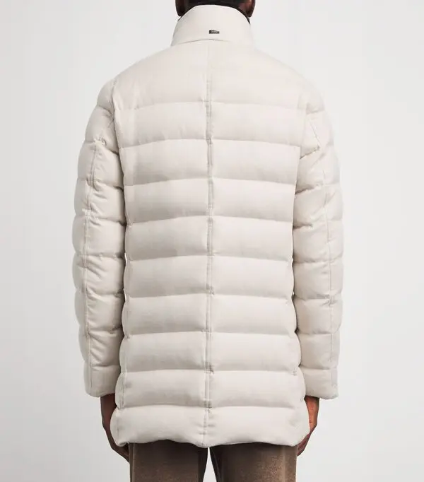 Herno Silk-cashmere Down Jacket