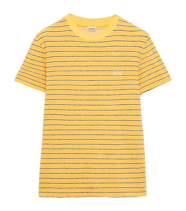 Loewe Cotton-blend Stripe T-shirt