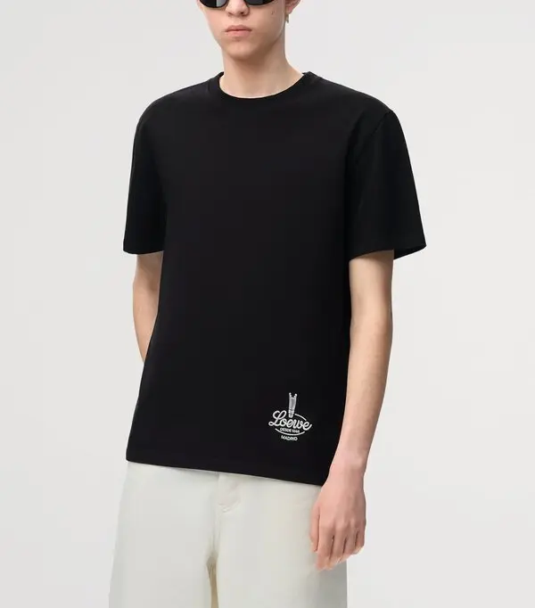 Loewe Cotton Relaxed Logo T-shirt