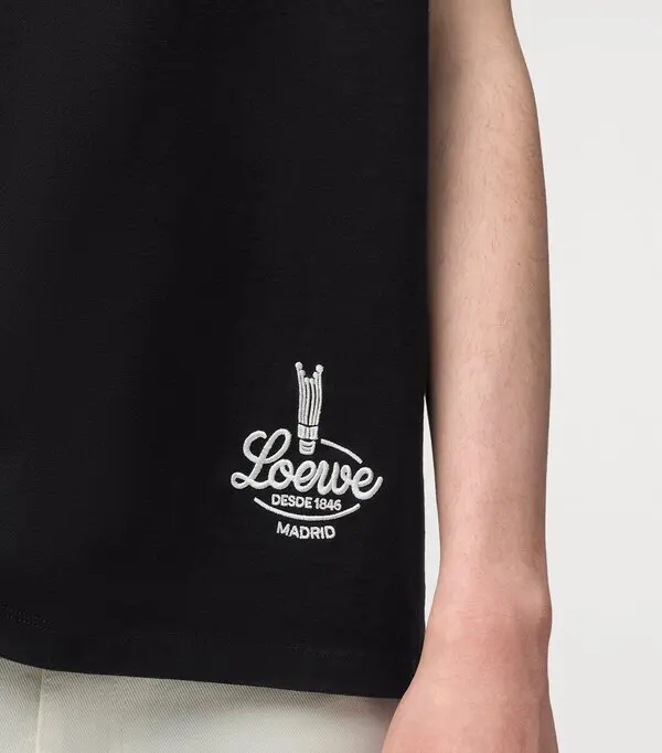 Loewe Cotton Relaxed Logo T-shirt