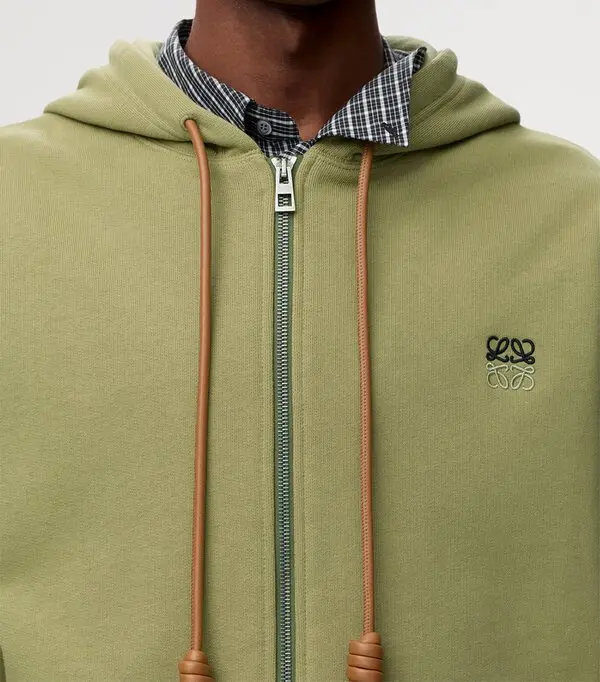 Loewe Cotton-blend Anagram Hoodie