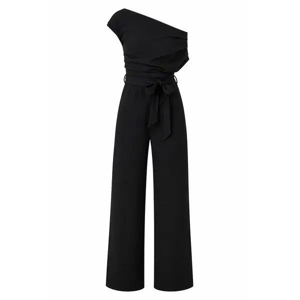 YUMI Ruched Stretch Jumpsuit