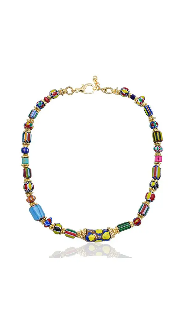 BAYEMEYC Bohemian Gemstone Necklace