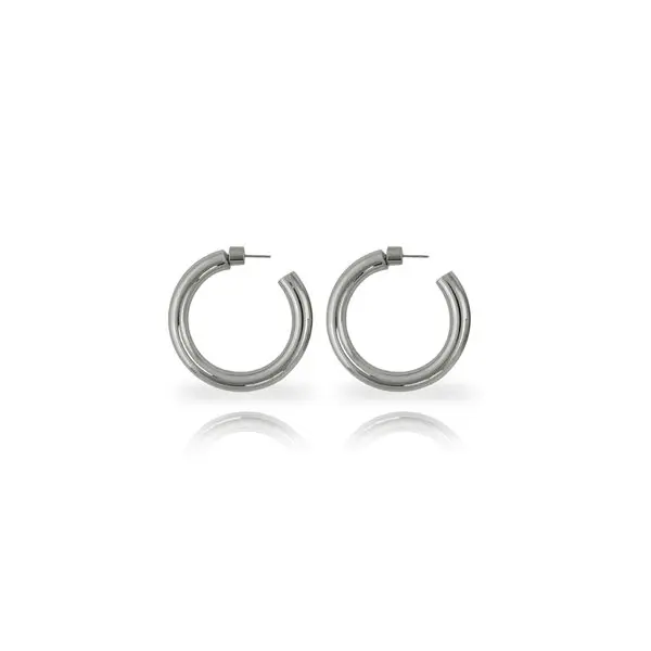 SUCRÉ COUTURE Hoops - Silver