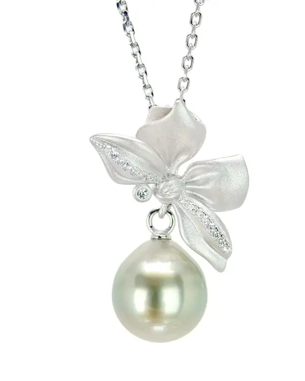 SMUCCII Rivéa Pearl Pendant - Silver
