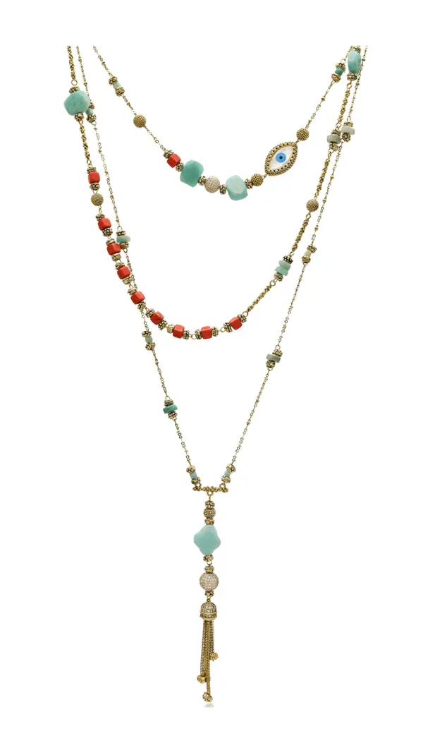 BAYEMEYC Mezclado Layered Necklace