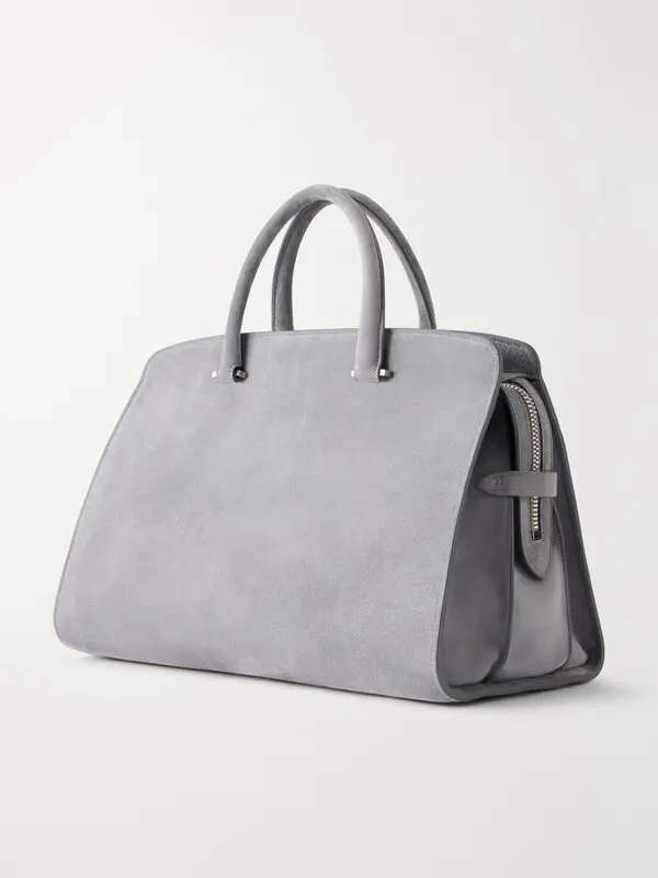 METIER Private Eye Suede Shoulder Bag - Gray