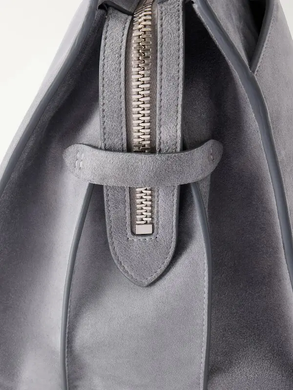 METIER Private Eye Suede Shoulder Bag - Gray