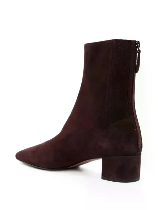 AQUAZZURA Saint Honoré Suede Ankle Boots