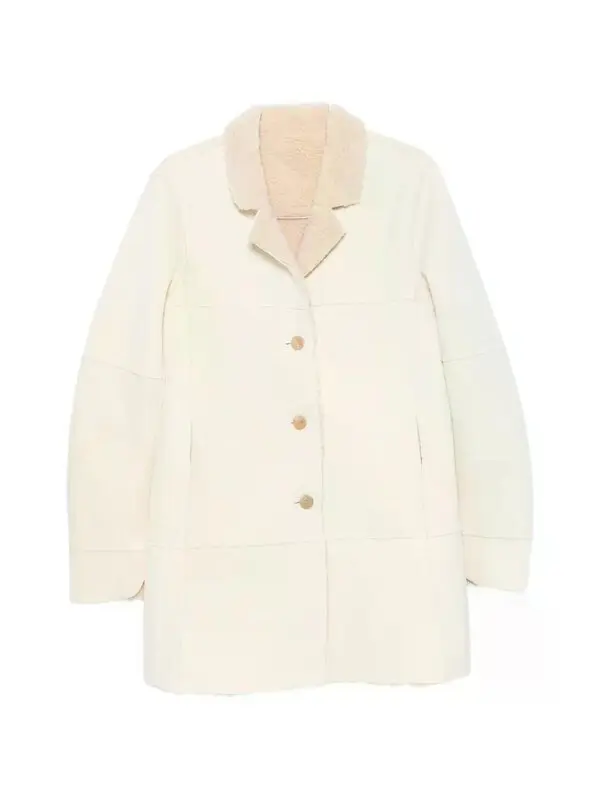 Source Unknown Odera Reversible Shearling Coat
