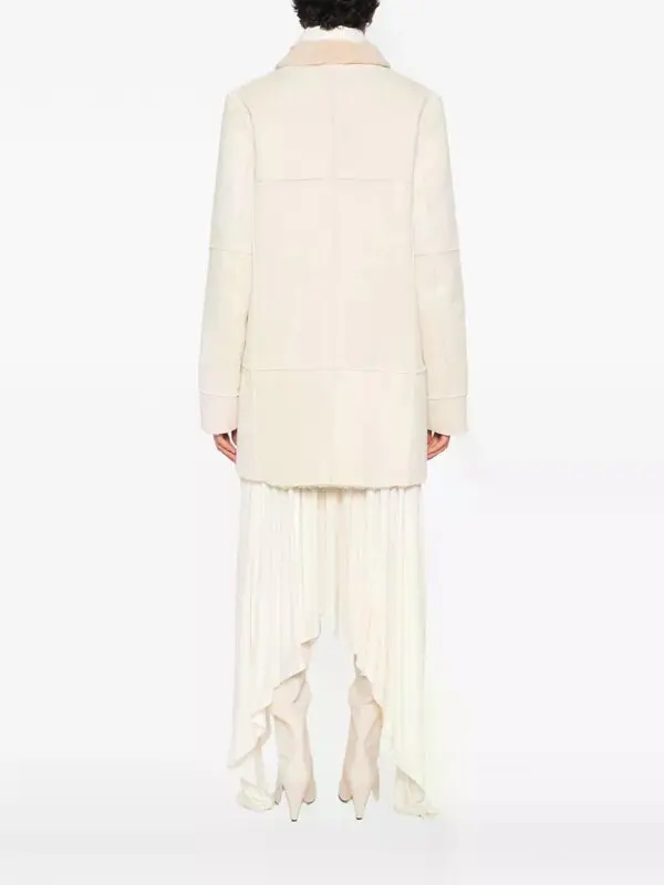 Source Unknown Odera Reversible Shearling Coat