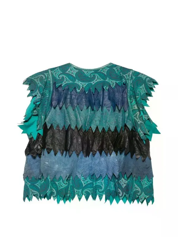 Roberto Cavalli 1970s Paisley-print Gilet