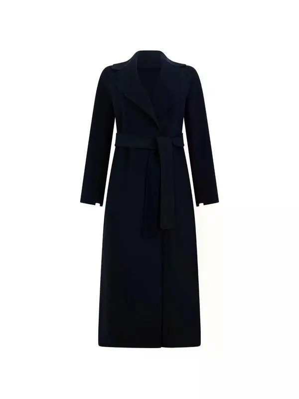 Max Mara Poldo Belted Coat - Blue